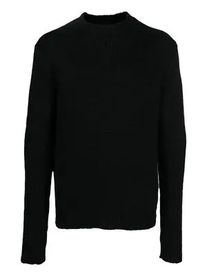 JIL SANDER Crew-neck Jumper - Black