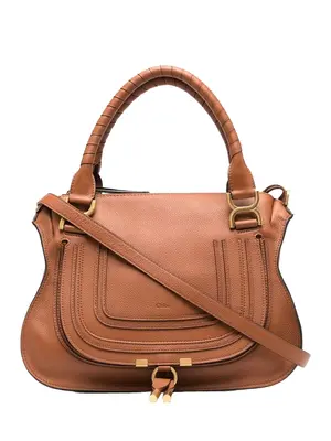 CHLOÉ Chloé Marcie Grained-Leather Tote Bag