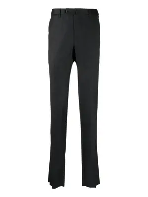 PT TORINO Slim-cut Tailored Trousers - Grey