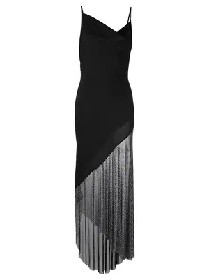Giuseppe Di Morabito Asymmetric Maxi Dress - Black