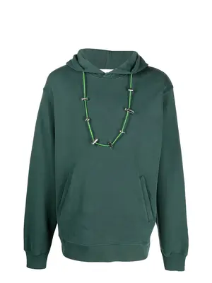AMBUSH Stoppers Relaxed-fit Hoodie - Green