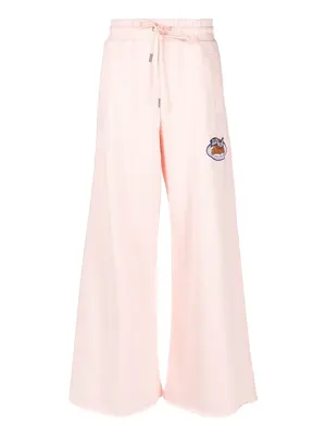Opening Ceremony Brioches Cotton-jersey Track Pants - Pink