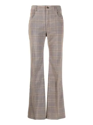 ALEXANDER MCQUEEN MCQ High-Waisted Flared Trousers