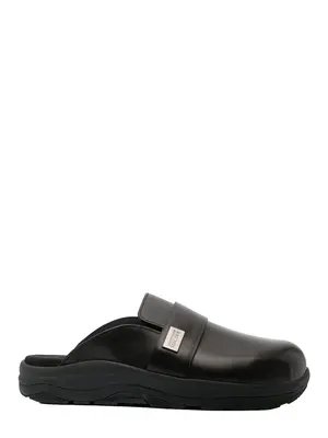 Tom Wood X Suicoke Leather Sandals - Black