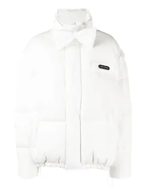 KIMHEKIM Logo-patch Puffer Jacket - White