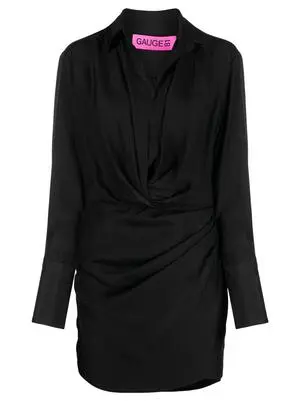 GAUGE81 Silk Shirt Dress