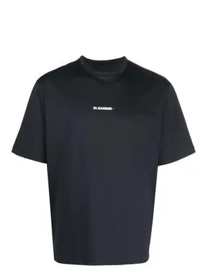 JIL SANDER Logo-print Short-sleeve T-shirt - Black