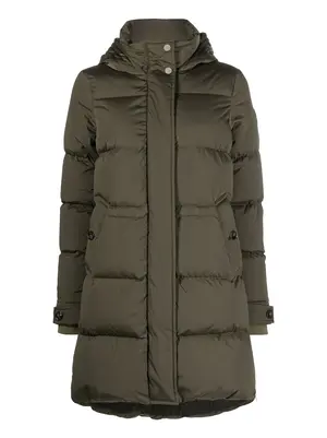 Woolrich Fully-padded Hooded Coat - Green