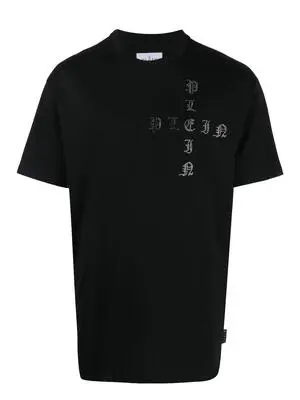Philipp Plein Gothic Plein Short-sleeve T-shirtrr - Black