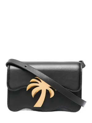 Palm Angels Palm Beach Crossbody Mini Bag - Black
