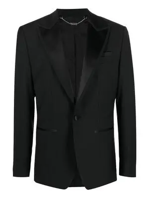 BILLIONAIRE Lord Fitted Blazer - Black
