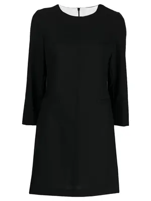 SEMICOUTURE Semicouture Round Neck Shift Dress