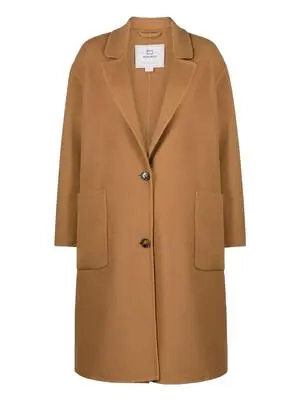 Woolrich Manteco Double Wool Coat - Brown