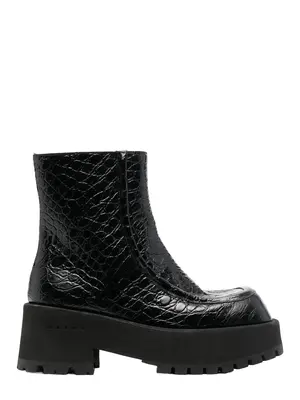 Marni 65mm Chunky Chelsea Boots - Black