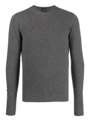 DRUMOHR Drumohr Crew Neck Jumper Grey