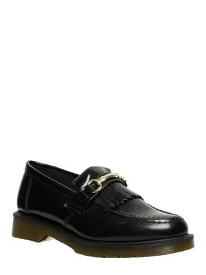 Dr. Martens Adrian Snaffle Leather Loafers - Black