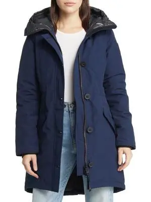 Canada Goose Canada Goose Rossclair Water Resistant Down Parka Atlantic Nvy-bleu Mar Atlan