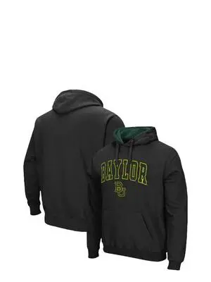COLOSSEUM Baylor Bears Arch & Logo 3.0 Pullover Hoodie - Black