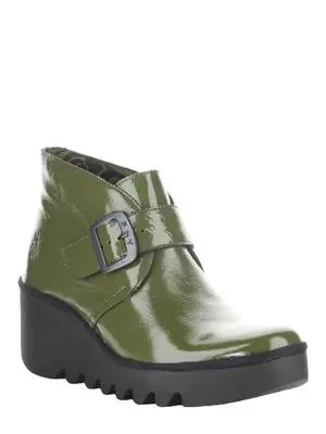 Fly London FLY London Birt Wedge Bootie 013 Sea Kelp