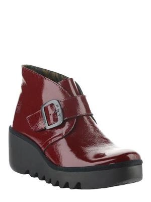 Fly London FLY London Birt Wedge Bootie Intense Rust