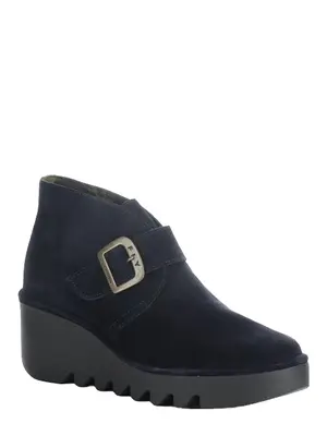 Fly London FLY London Birt Wedge Bootie Navy