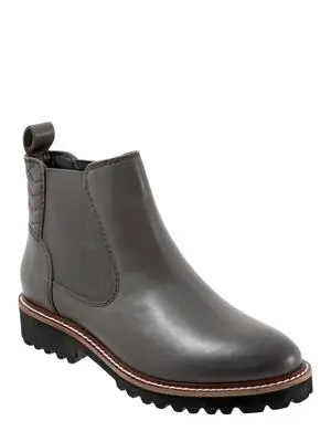 Softwalk Indy Chelsea Boot - Dark Grey