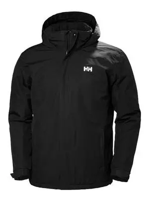 Helly Hansen Dubliner Waterproof Insulated Hooded Jacket - Black