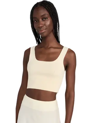 APIECE APART Apiece Apart Ilia Crop Top Cream
