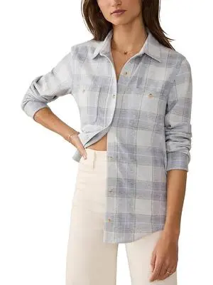 Faherty Brand Faherty Legend Shirt Blue Ravine Plaid
