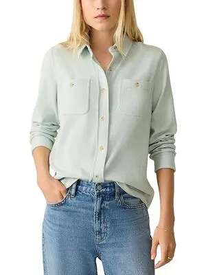 Faherty Brand Faherty Legend Shirt Jadeite Twill