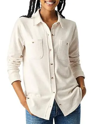 Faherty Brand Faherty Legend Shirt Off White