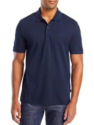 BOSS Pallas Regular Fit Polo Shirt - Dark Blue