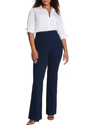 Spanx Smooth Perfectfit Ponte Flare Pant - Timeless Navy