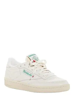 REEBOK Club C 85 Vintage Low Top Sneakers - Chalk/alabaster/glen Green