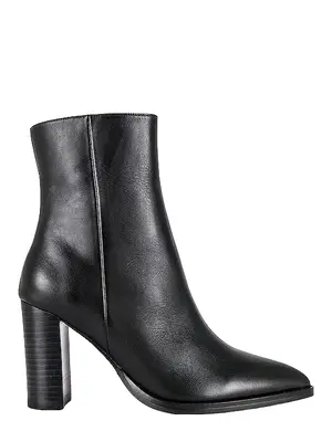 TONY BIANCO Samara Heeled Bootie - Black Como