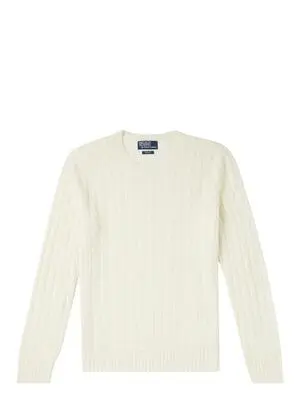 Polo Ralph Lauren Cable-knit Cashmere Sweater - Neutrals