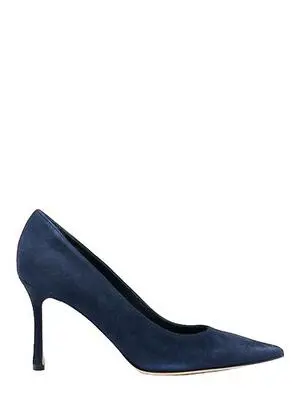 Marion Parke Classic Suede Pump - Navy