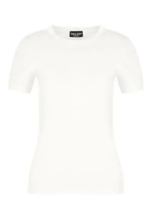Giorgio Armani Cashmere T-shirt - White