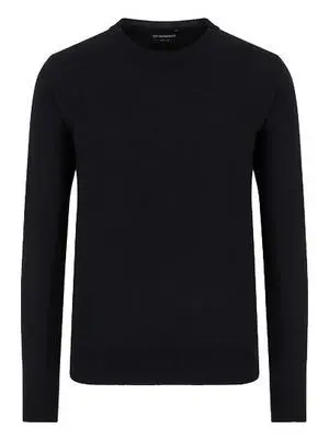 Emporio Armani Pure Virgin Wool Jumper - Green