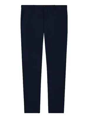 Giorgio Armani Virgin Wool Trousers - Navy