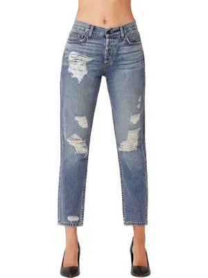 SIWY OUTLET Giavanna Girlfriend Jeans - Denim