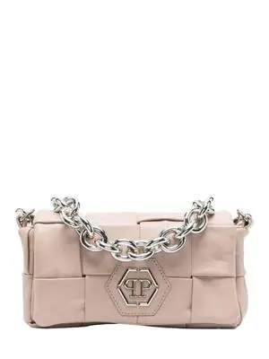 Philipp Plein Hexagon Small Shoulder Bag - Neutrals