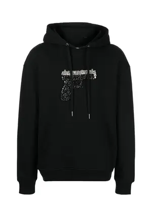 GOD'S MASTERFUL CHILDREN Crystal-embellished Hoodie - Black
