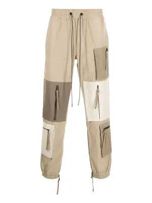 MOSTLY HEARD RARELY SEEN Mostly Heard Rarely Seen Patchwork Zip-Pocket Trousers