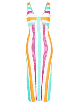 Solid & Striped The Aubrey Striped Dress - Multicolour