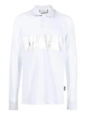 Philipp Plein Logo-print Polo Shirt - White