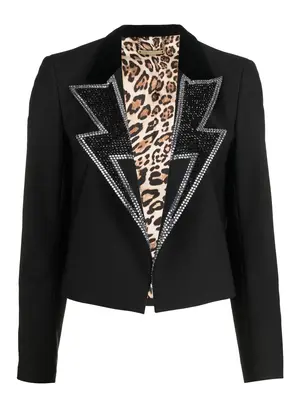 PHILIPP PLEIN Philipp Plein Rhinestone Embellished Blazer