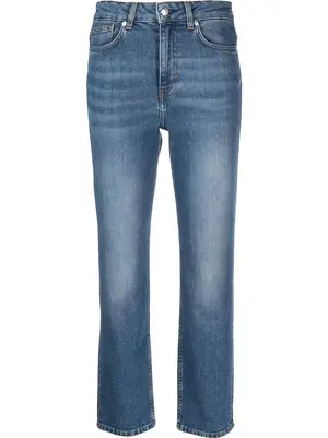 Filippa K Organic Cotton Straight Leg Jeans - Blue