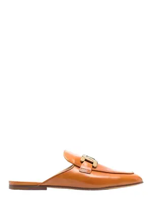TOD'S Kate Leather Mules - Brown