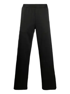 Off-White Face Band Logo-jacquard Track Pants - Black